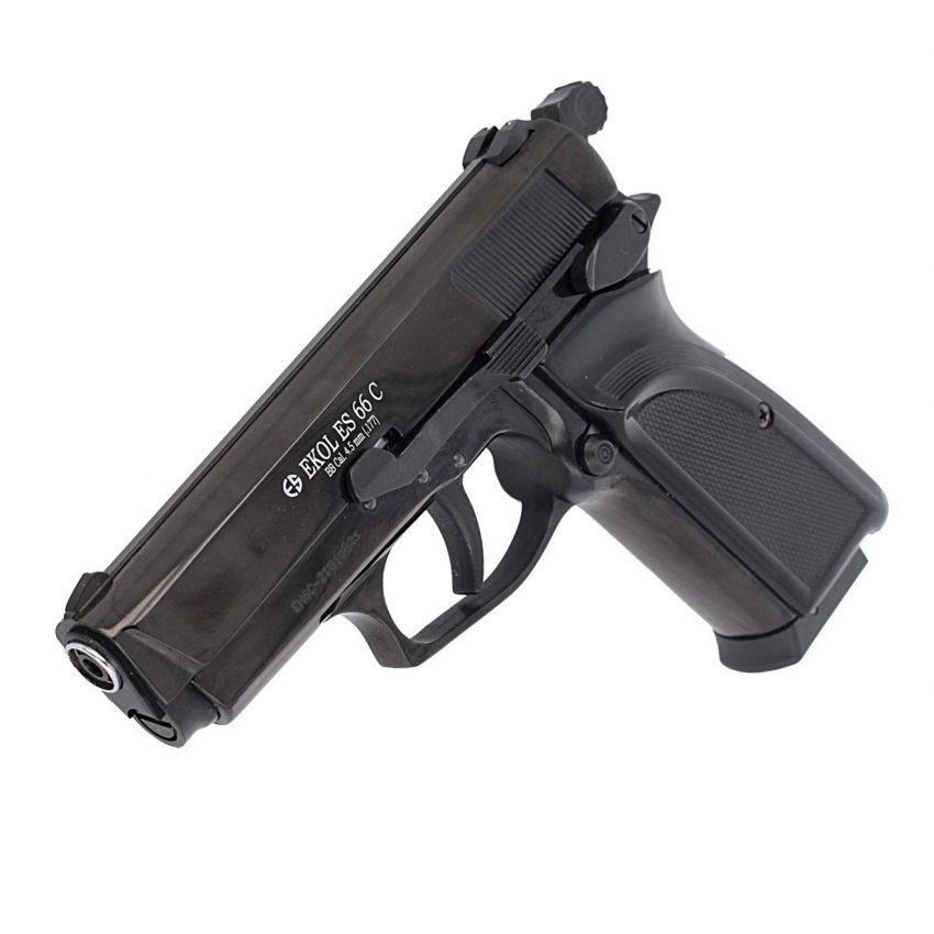 Aεροβόλο Πιστόλι EKOL ES 66C Compact Black 4.5mm - ΚΑΤΑΔΡΟΜΕΑΣ CLUB
