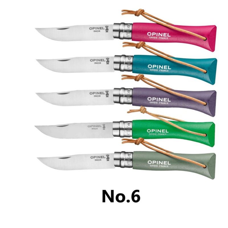 Σουγιάς Opinel Νο 6 Baroudeur Inox σε (5 Χρώματα) - ΚΑΤΑΔΡΟΜΕΑΣ CLUB