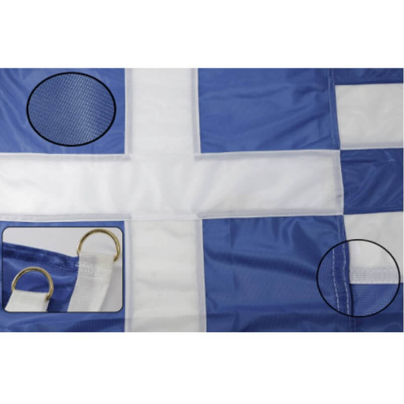Σημαία Ελλάς Γαζωτή Χειροποίητη σε (4 Μεγέθη) της INTERFLAG ...