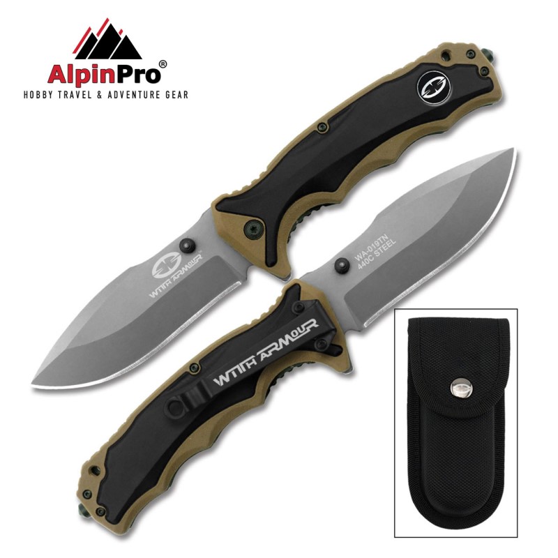 Σουγιάς Tiger WithArmour AlpinPro Black (WA-019BT) - ΚΑΤΑΔΡΟΜΕΑΣ CLUB