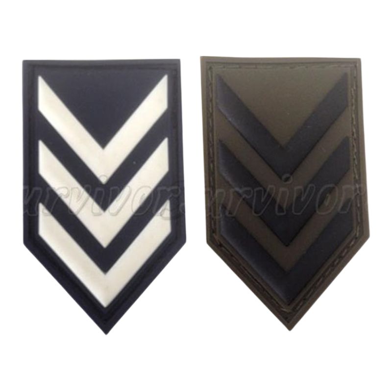 Σήμα Πέτου PVC-3D Aρχιφύλακας Μη Ανακριτικός με Velcro σε (2 Χρώματα ...