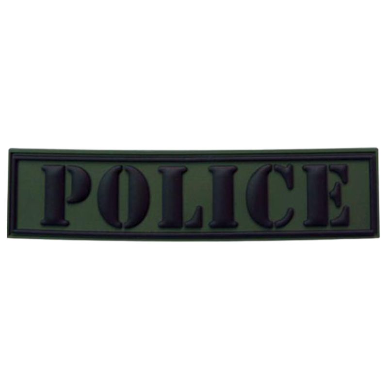 Σήματα Στήθους PVC-3D POLICE με Velcro σε (3 Χρώματα) - ΚΑΤΑΔΡΟΜΕΑΣ CLUB