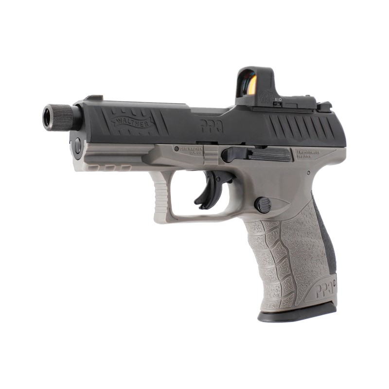Αεροβόλο Πιστόλι Walther PPQ M2 Q4 TAC Combo 4.6" Set 4.5mm με Red Dot ...