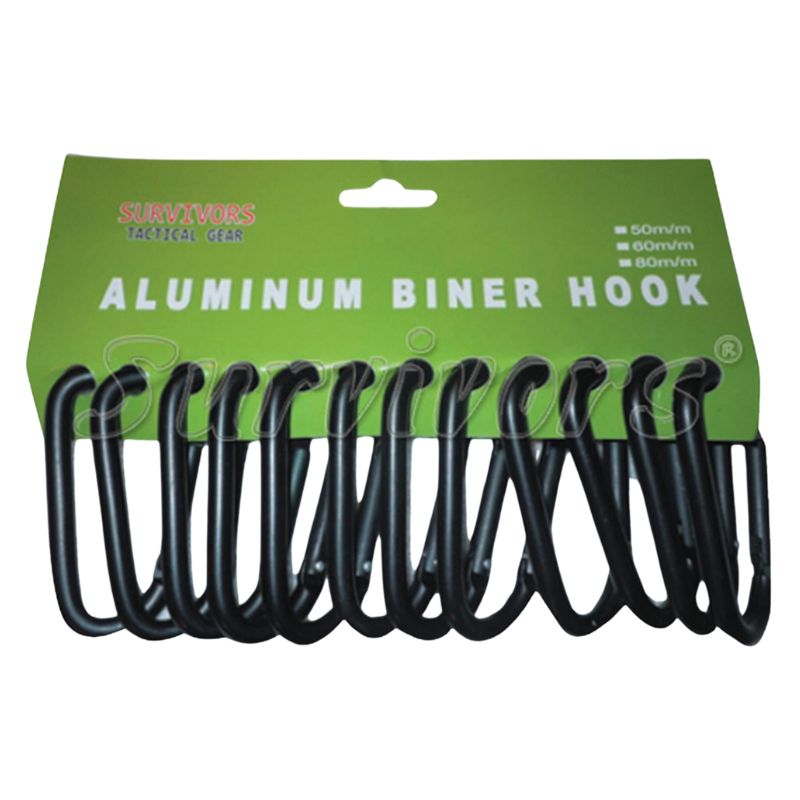 Κρίκος Carabiner Επιχειρησιακός Aλουμινίου - Μικρός (5mm) της SURVIVORS ...