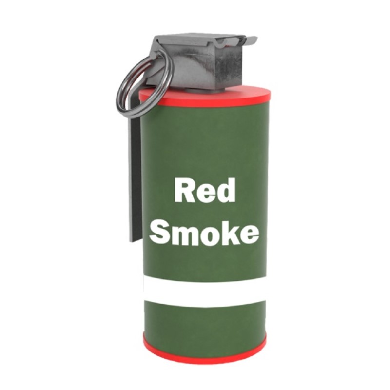 Καπνογόνο Μεγάλο M18 Red Smoke Grenade - ΚΑΤΑΔΡΟΜΕΑΣ CLUB